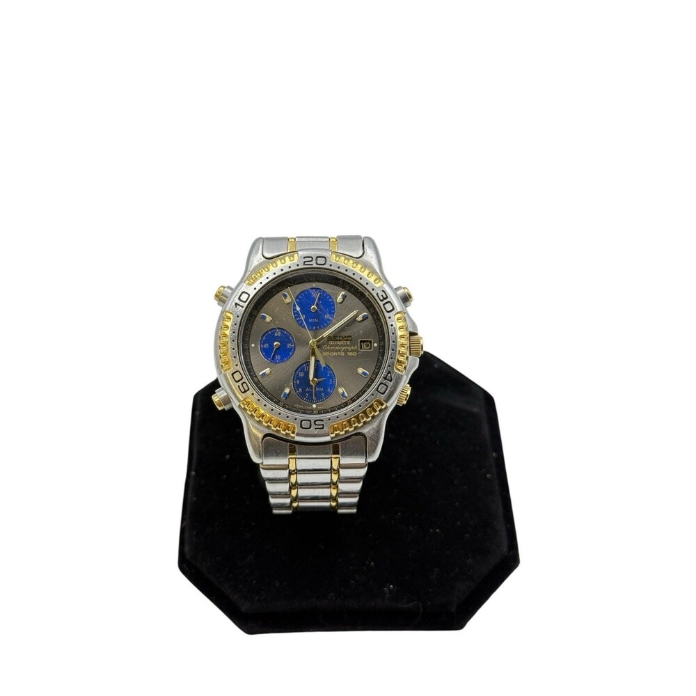 Vintage Seiko Wrist Watch Chronograph Beautiful Rare … - Gem